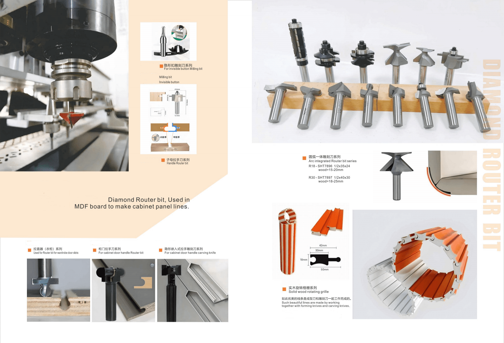 DIAMOND ROUTER BIT - MS MAC-TECH